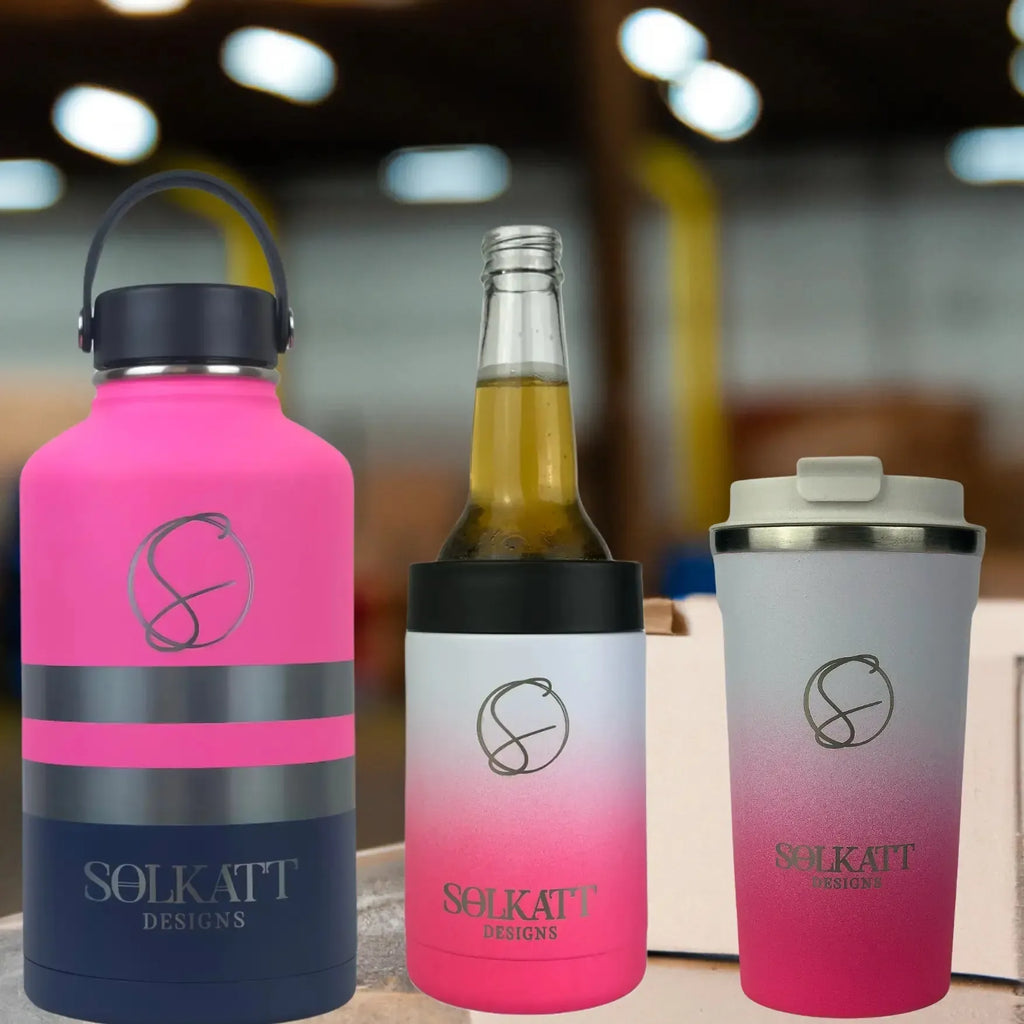 1.9L Insulated Water Bottle Combo - Stay Hydrated