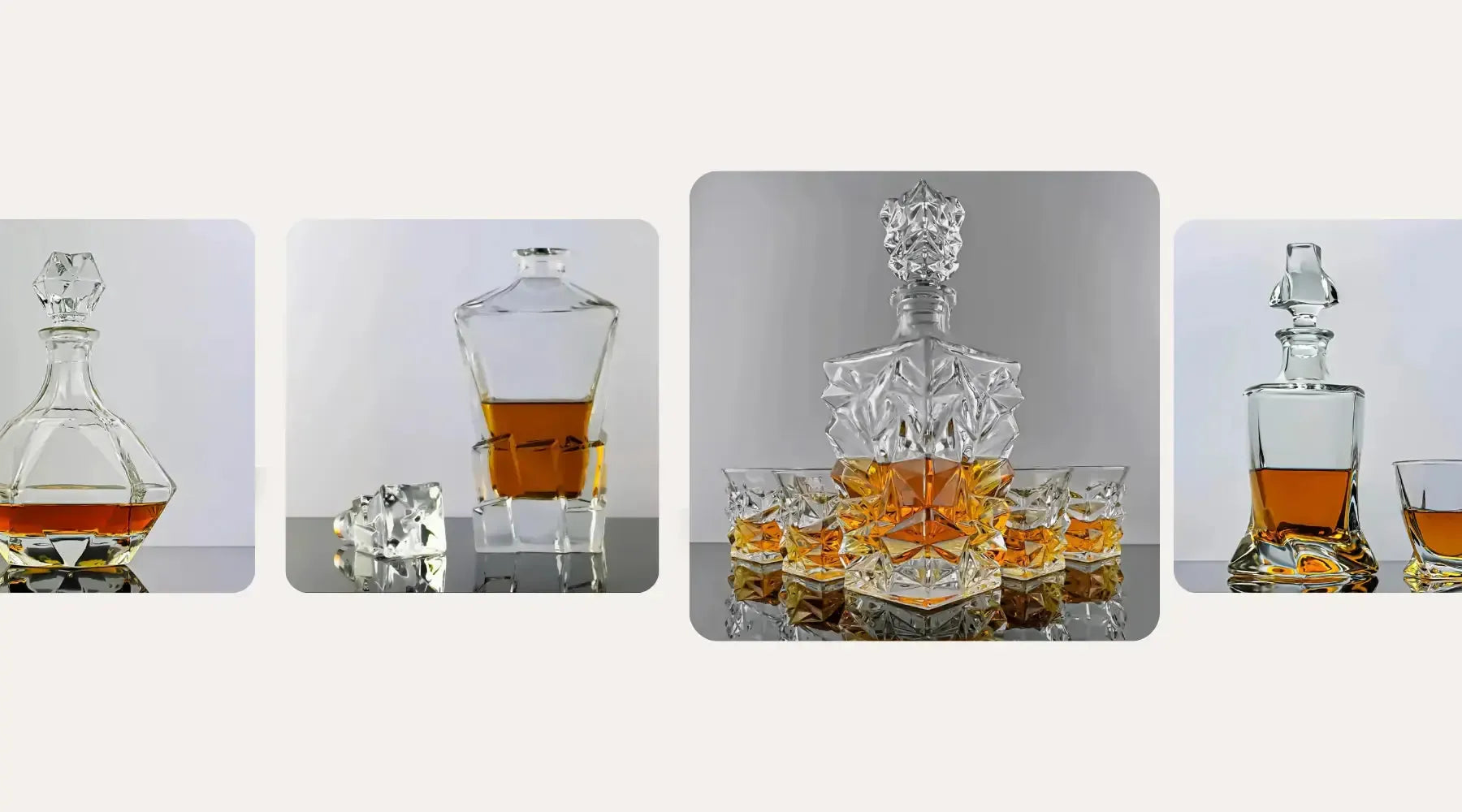 Whisky Decanter Sets - Solkatt Designs